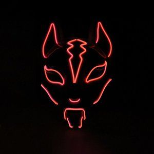 Cosplay | Accessories | Clubbing Rave Party Light Up Scary Led Mask ...